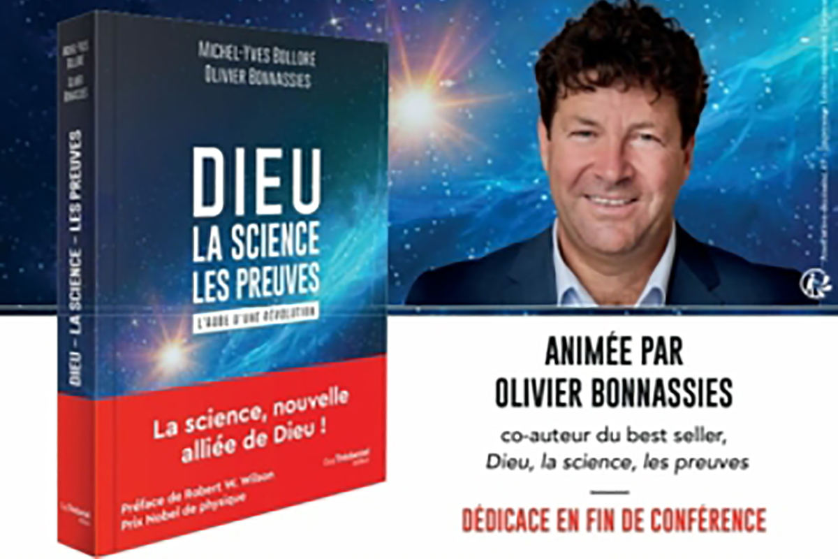 16 novembre à Saumur : Conférence autour du best seller « Dieu, la ...